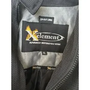 Xelement | Jackets & Coats | Xelement Cf257 Black Mesh Motorcycle ...